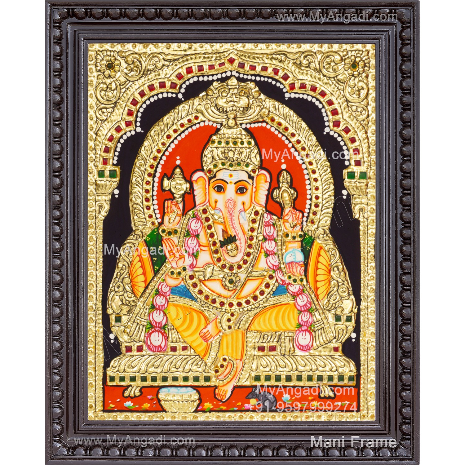 Pillaiyar Tanjore Paintings