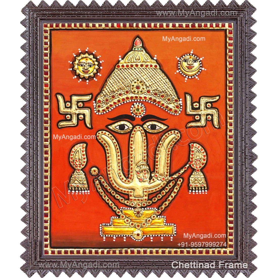 Rani Sati Dadi Ji Tanjore Paintings - MyAngadi.com