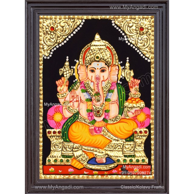 Small Size Tanjore Paintings, Miniature Tanjore Paintings Online, Buy ...