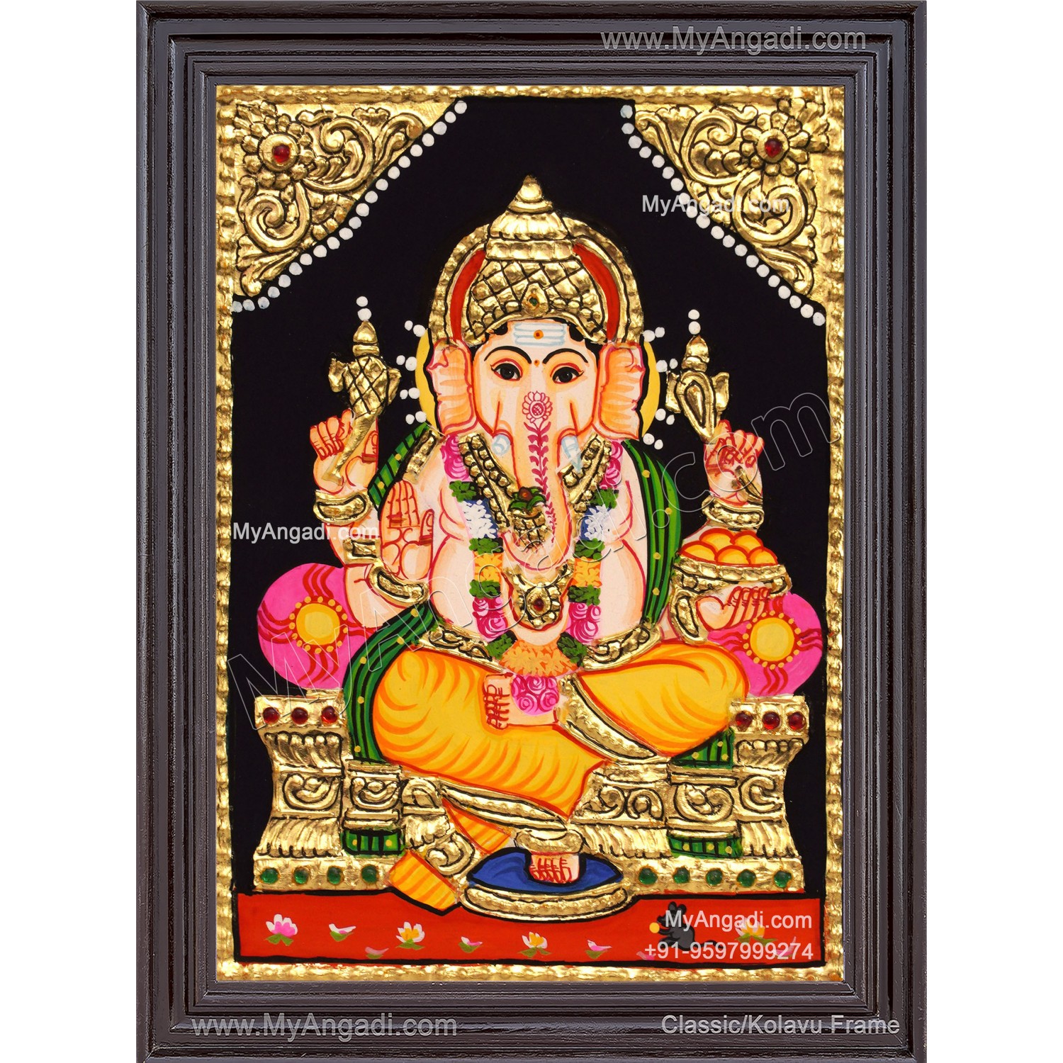 Pillaiyar Tanjore Paintings