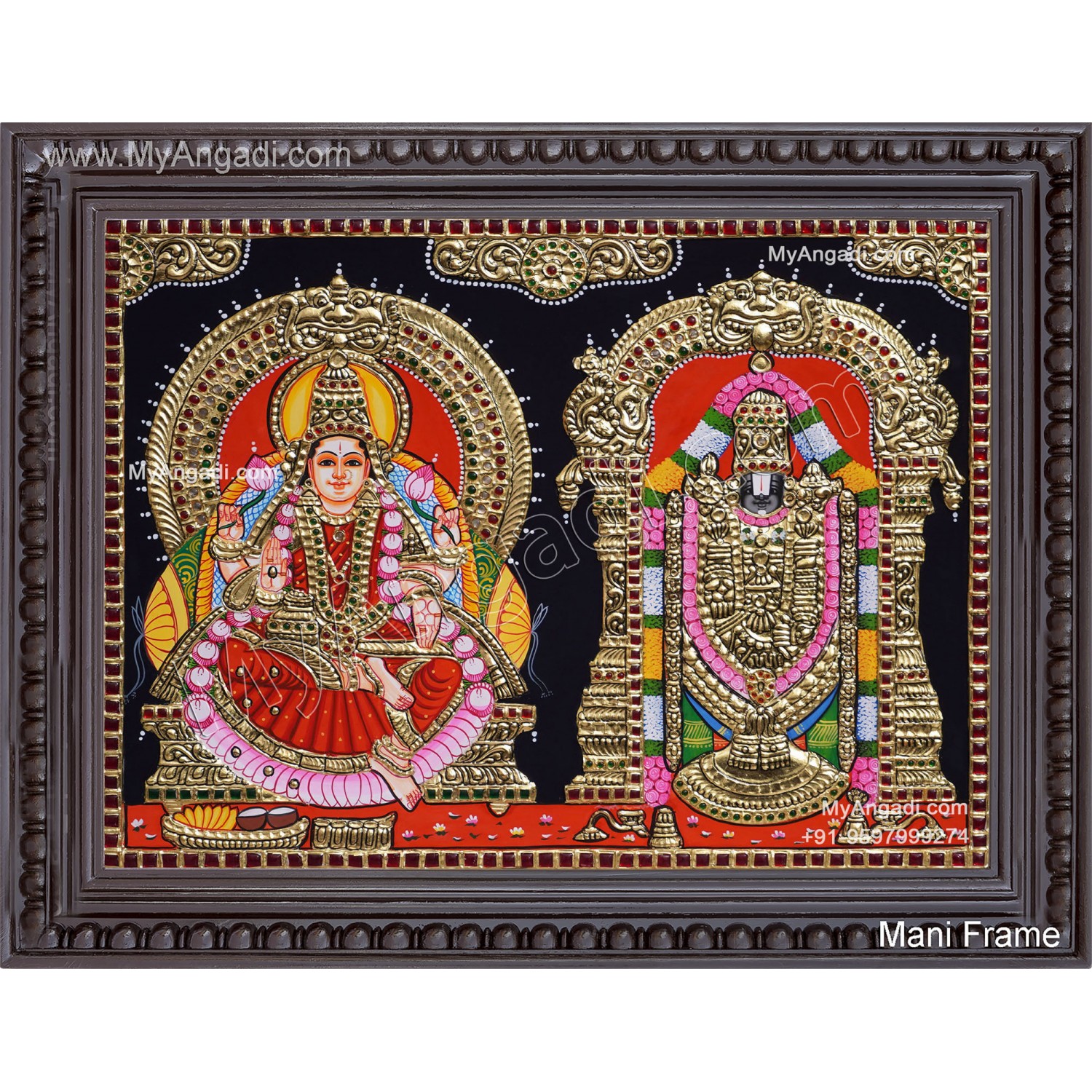 Balaji Tanjore Painting