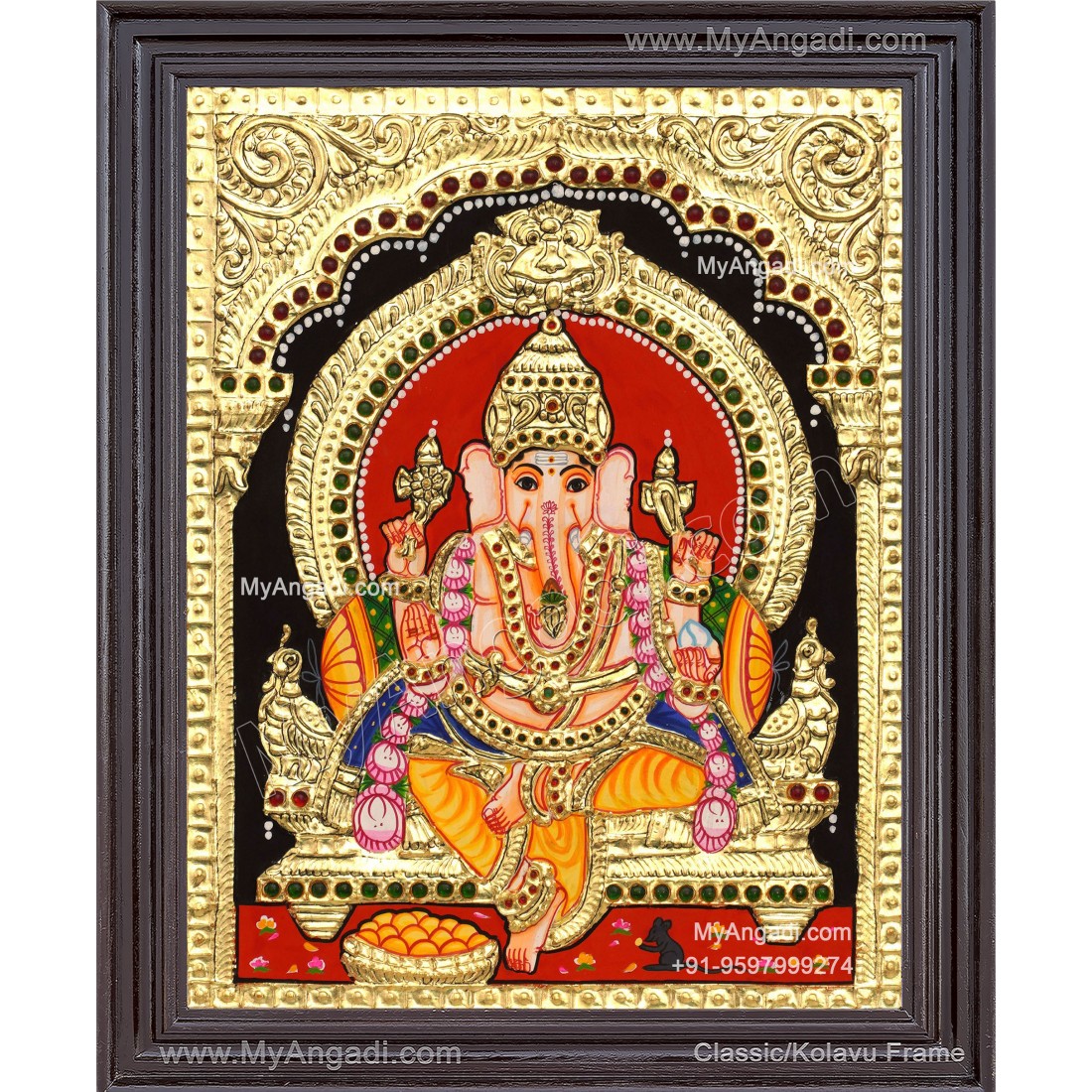 Pillaiyar Tanjore Paintings
