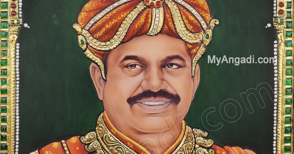 Edappadi pazhanichamy Tanjore painting