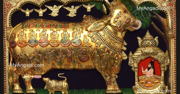 Komatha 3D Tanjore Painting