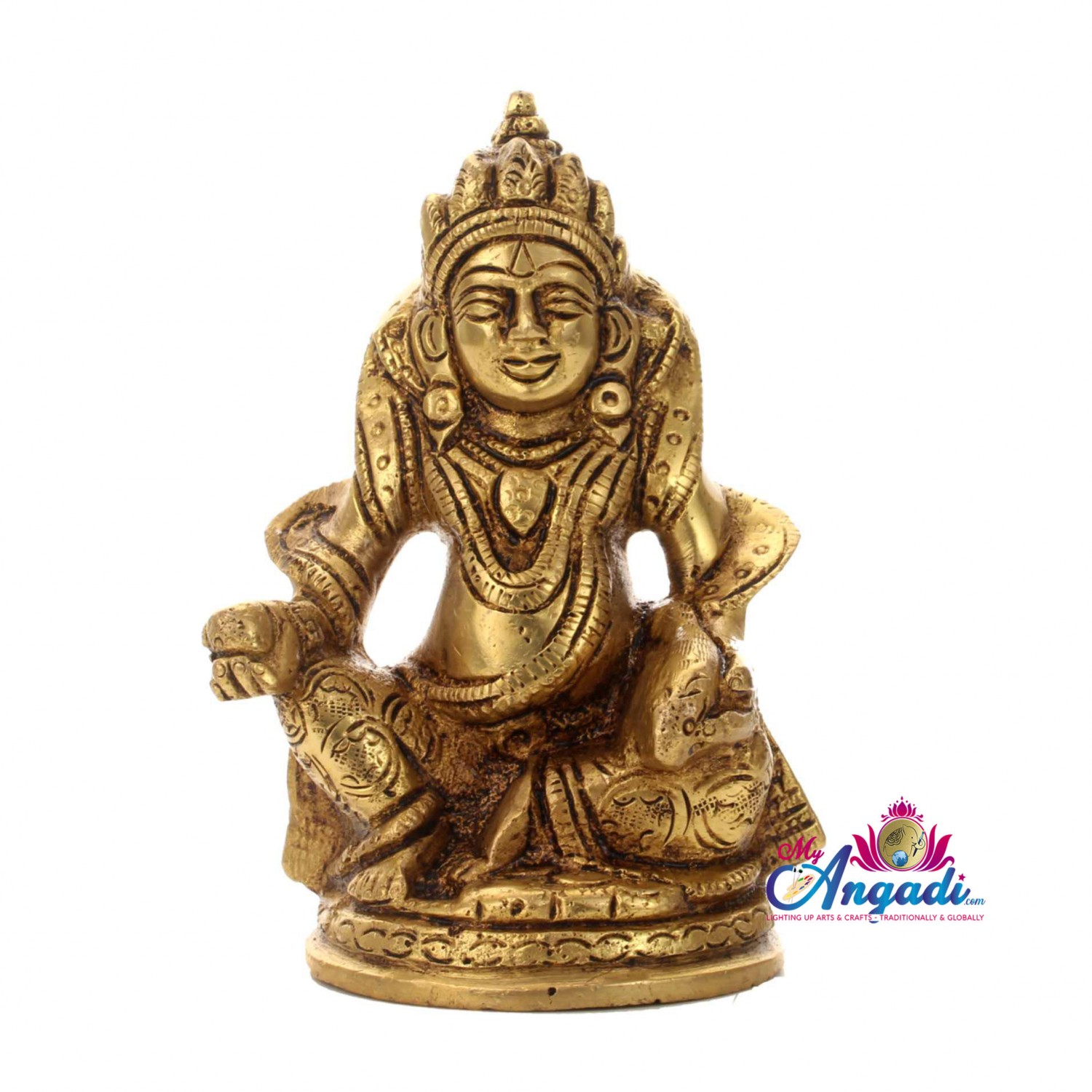 Kuberar Brass Statue - MyAngadi.com