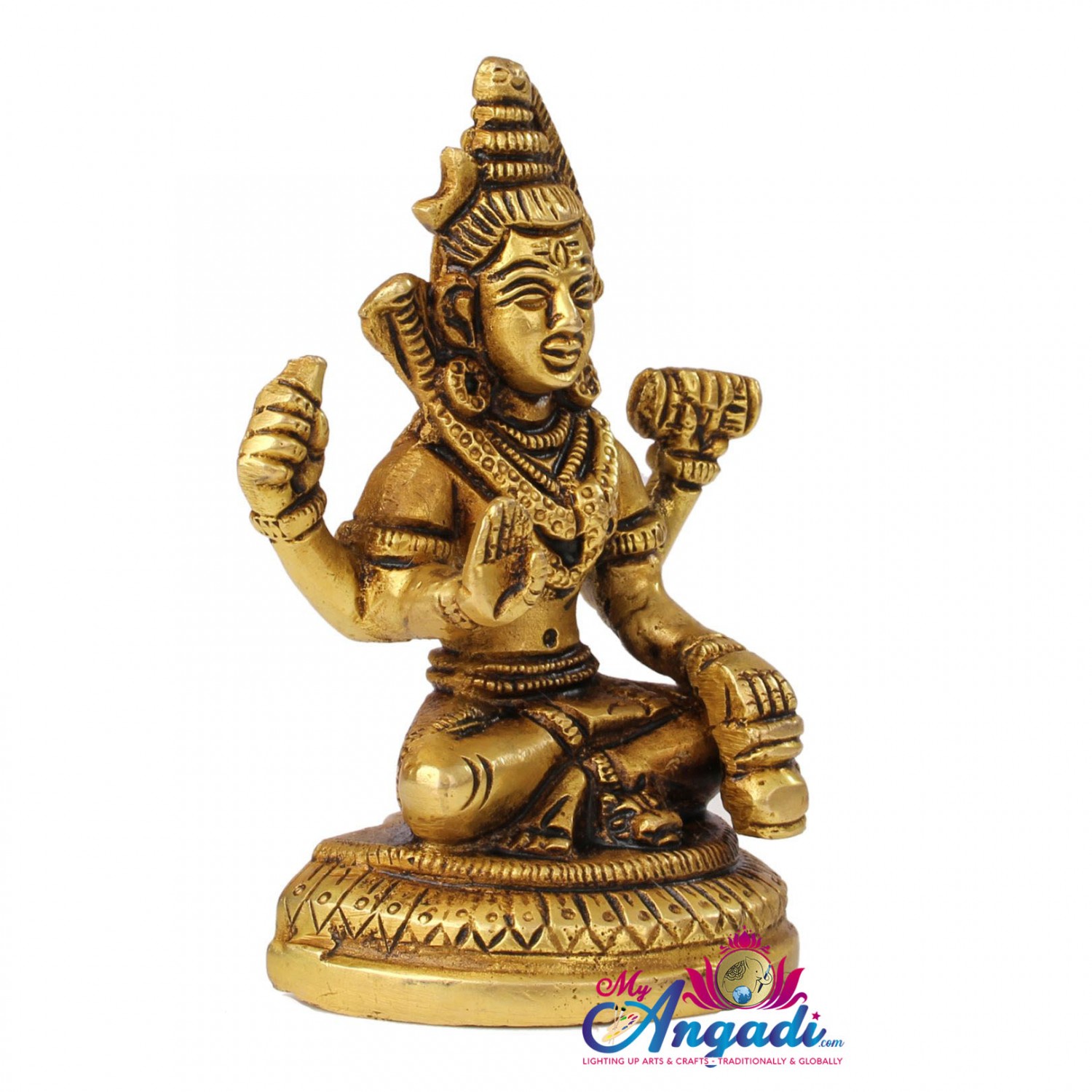 Shiva Brass Statue- MyAngadi.com