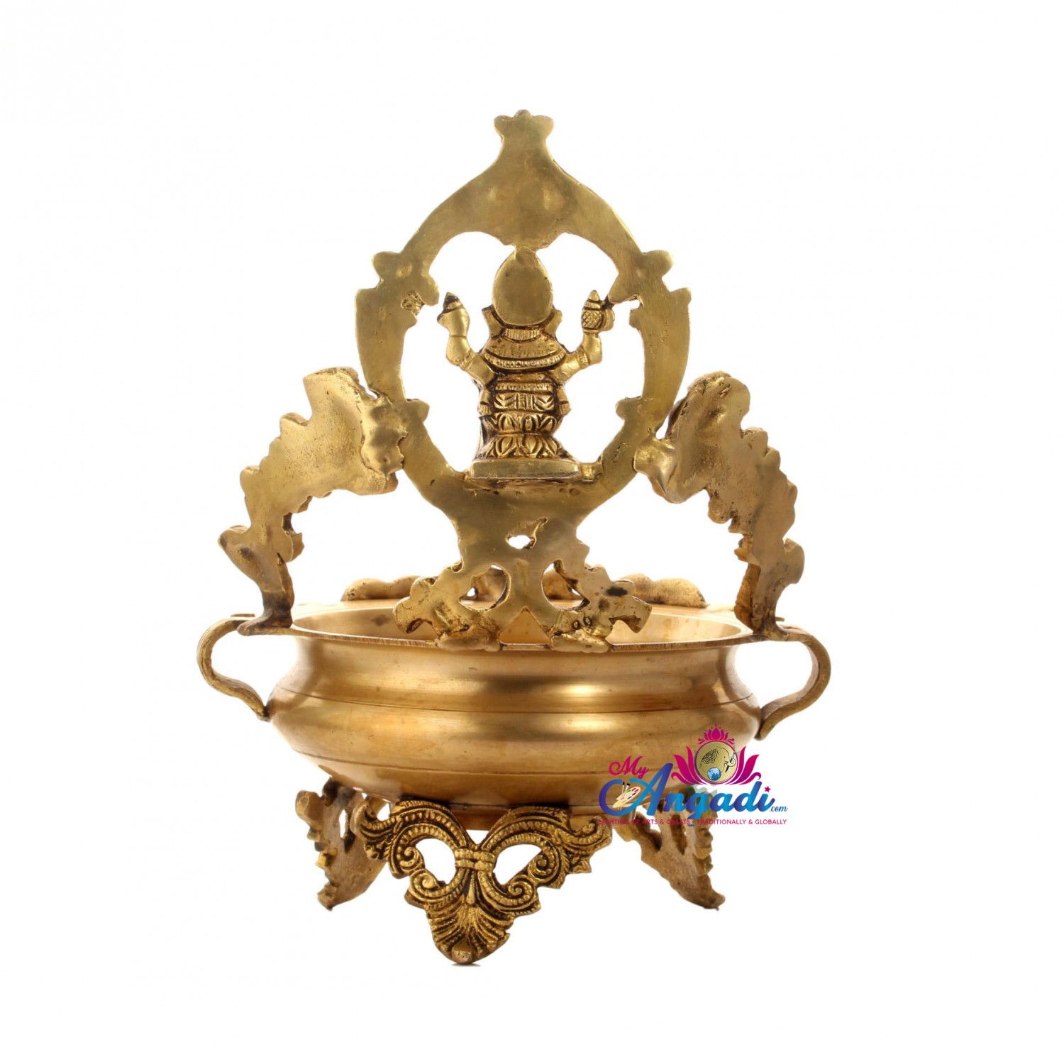 Brass Ganesha Uruli - MyAngadi.com