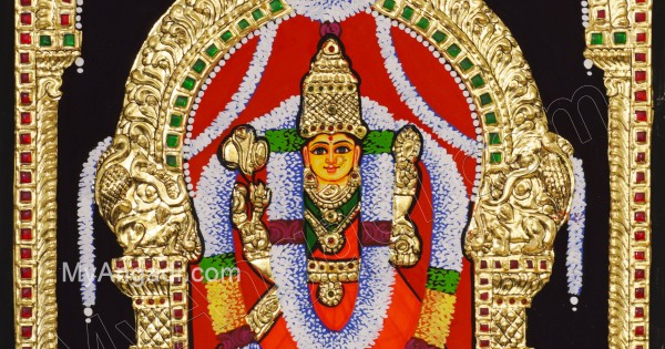 Angalamman Tanjore Painting