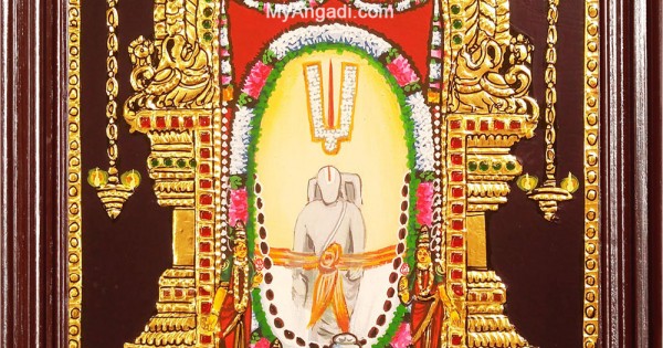 Sri Simhadri Appanna Tanjore Painting