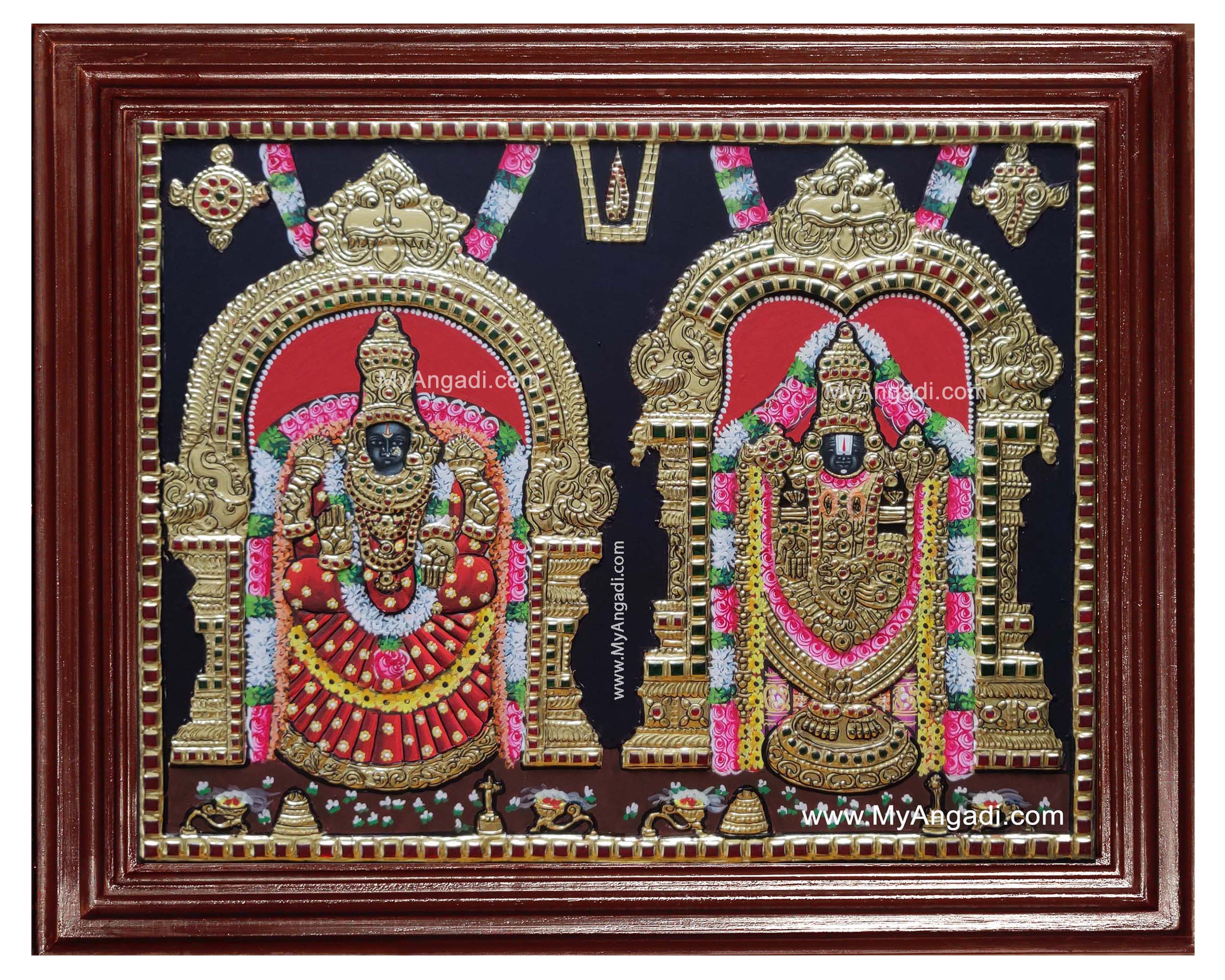Lord Venkateswara And Padmavathi