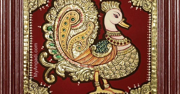 Anna Pakshi Tanjore Painting - Buy Tanjore Paintings Online Shopping in ...