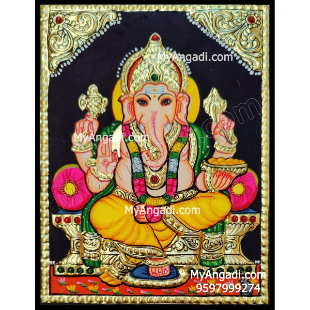 Small Size Tanjore Paintings, Miniature Tanjore Paintings Online, Buy ...