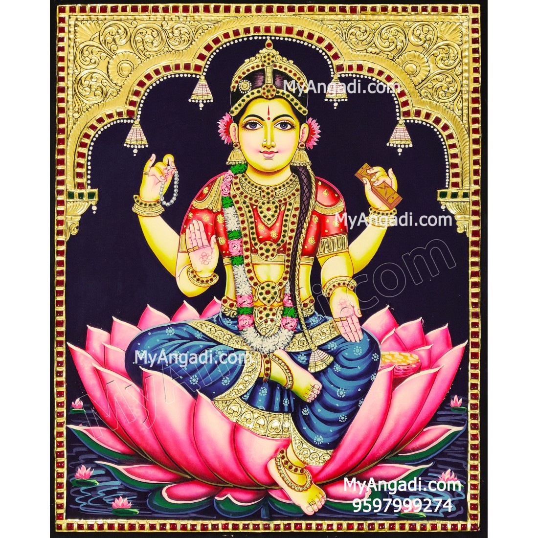 Balambikai Amman Tanjore Paintings