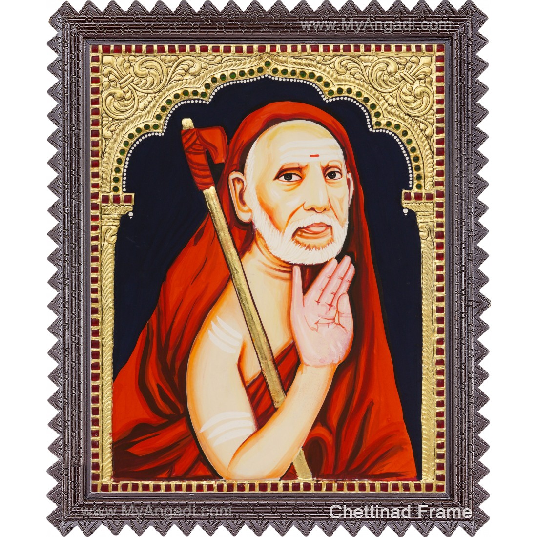 Kanchi Maha Periyavar Tanjore Painting, Buy Kanchi Maha Periyavar ...