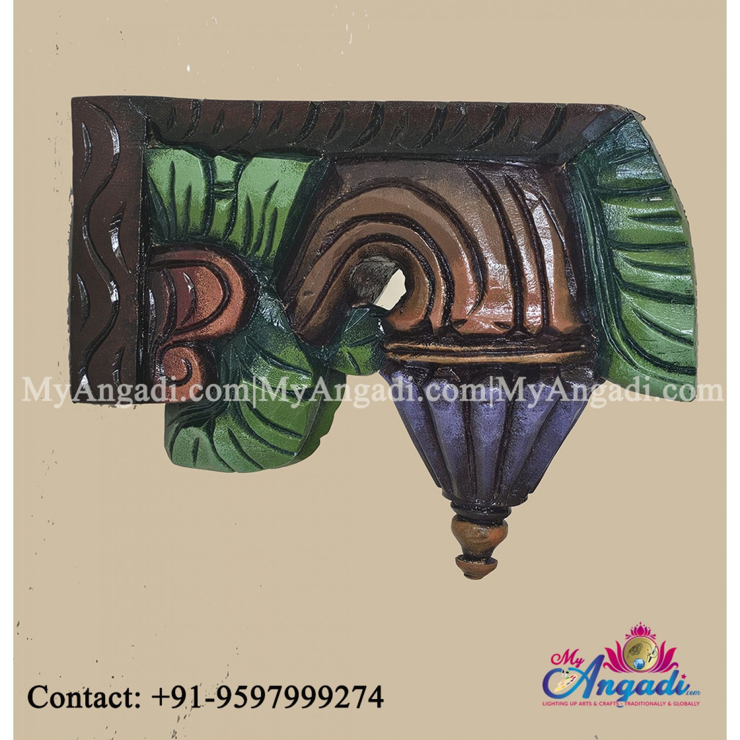 Buy Vagai Wood Wall Brackets, Vagai Wood Wall Brackets Online